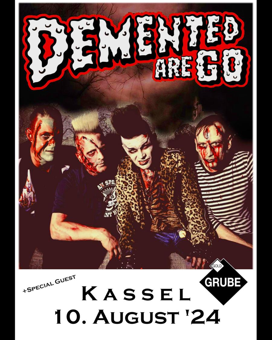 Demented Are Go - Tour 2024 - 10/08/2024 - Kassel - Goldgrube - Germany