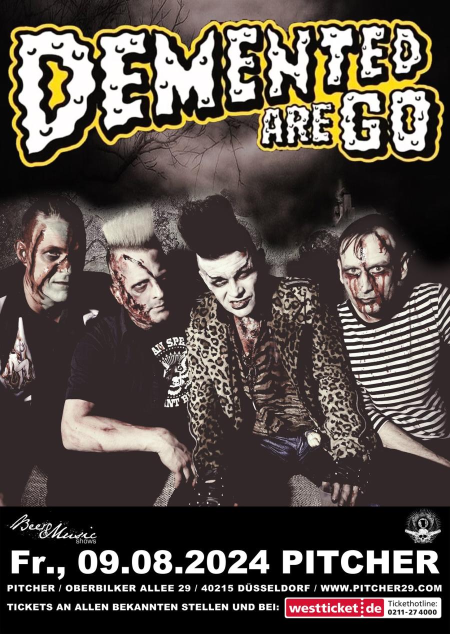 Event Demented Are Go - Line up