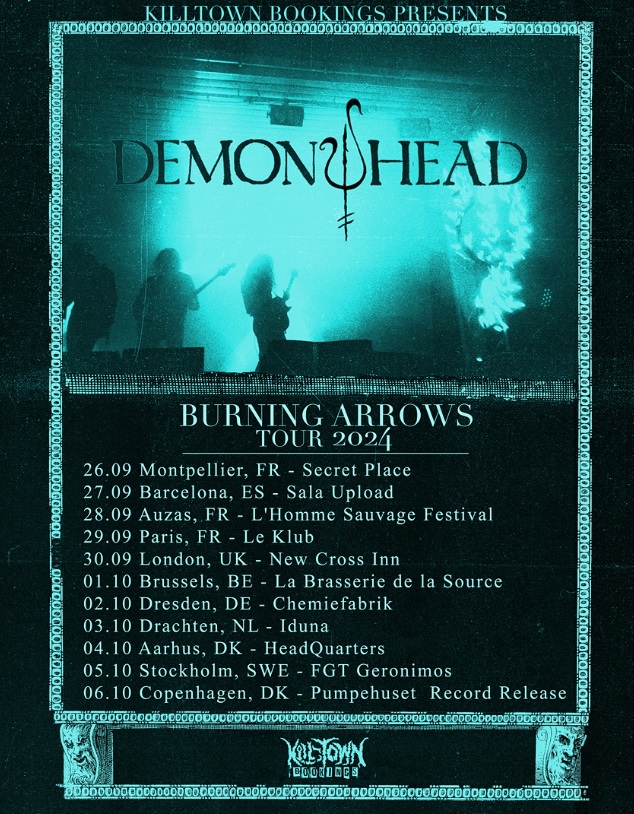 Demon Head - Burning Arrows Tour 2024 - 26/09/2024 - Montpellier (St ...