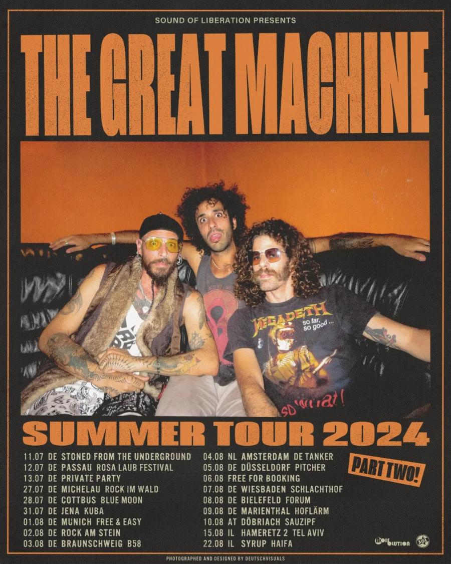 Concierto The Great Machine - Cartel