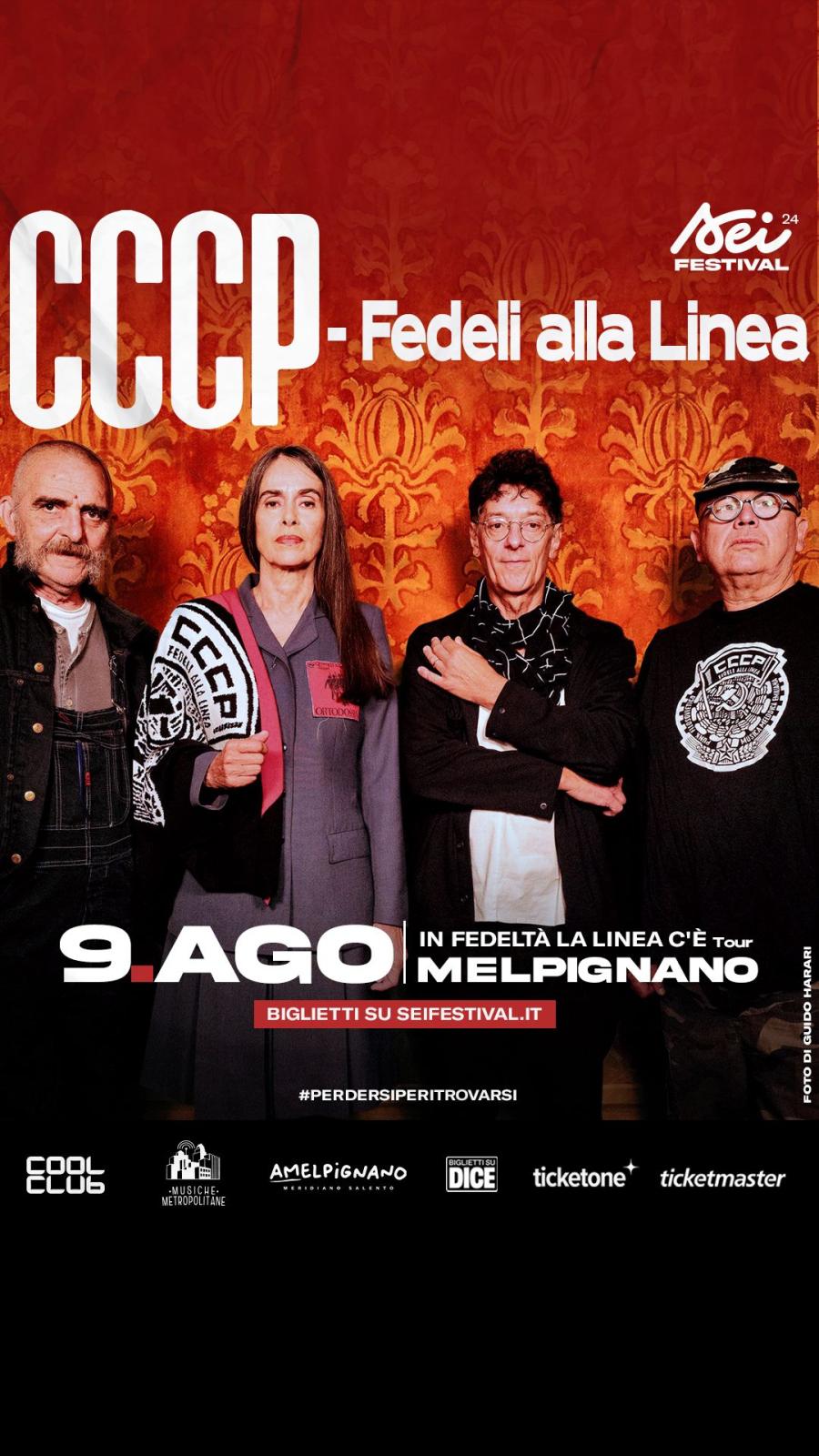 Event CCCP - Fedeli alla linea - Line up