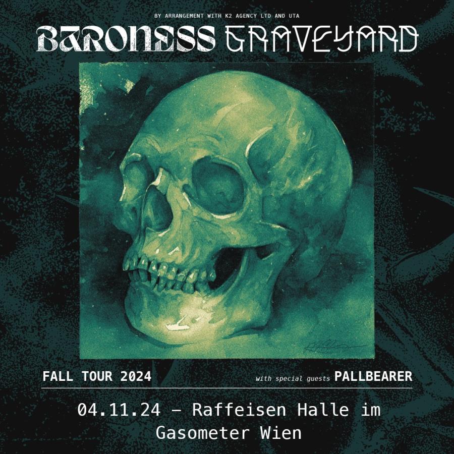 Baroness + Graveyard - Fall Tour 2024 - Line up