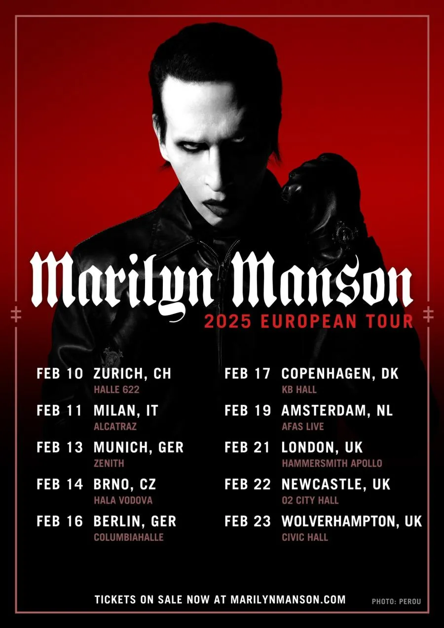 Concert Marilyn Manson - 11/02/2025 - Milano - Alcatraz - Italie