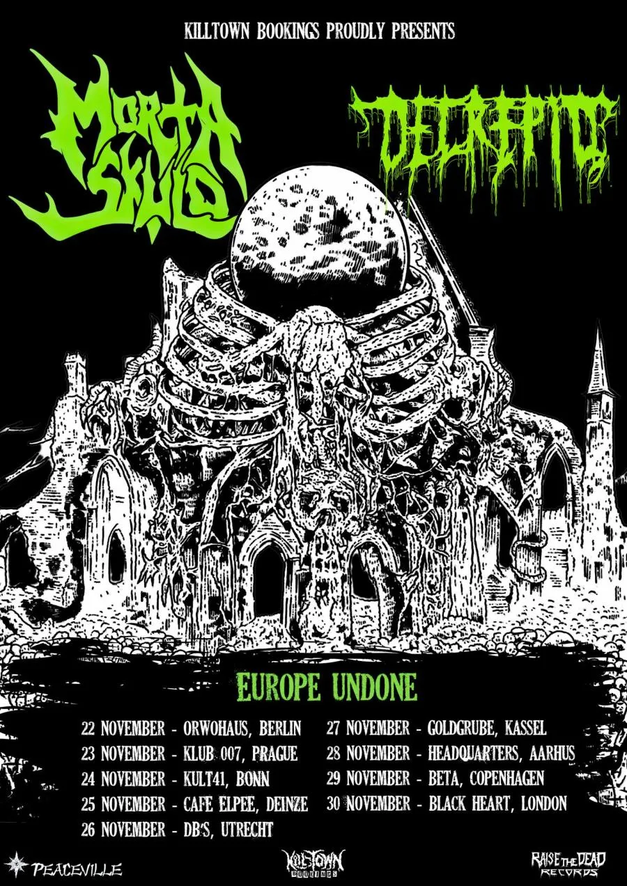 Morta Skuld + Decrepid - 27/11/2024 - Kassel - Goldgrube - Allemagne