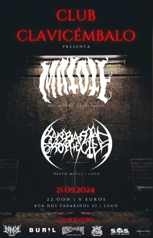 Matote + Barbarian Prophecies - Line up