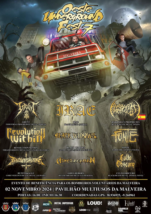 Oeste Underground Fest 2024 - Line up