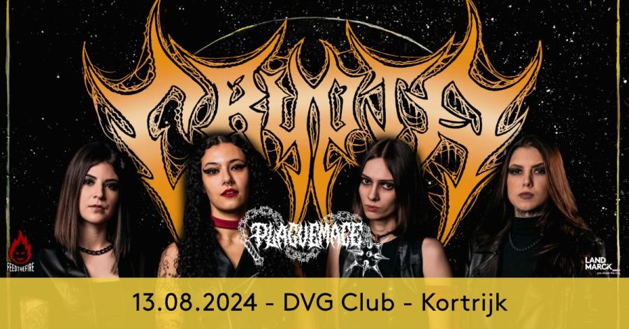 Crypta Shades of Sorrow Summer Tour - 13/08/2024 - Kortrijk - DVG Club ...