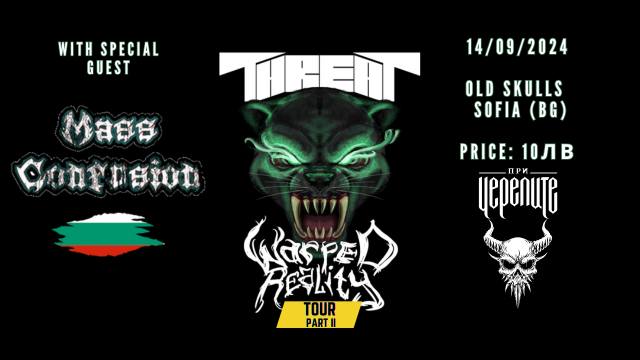 Threat + Mass Confusion - 14/09/2024 - Sofia - OldSkulls Club - Bulgaria
