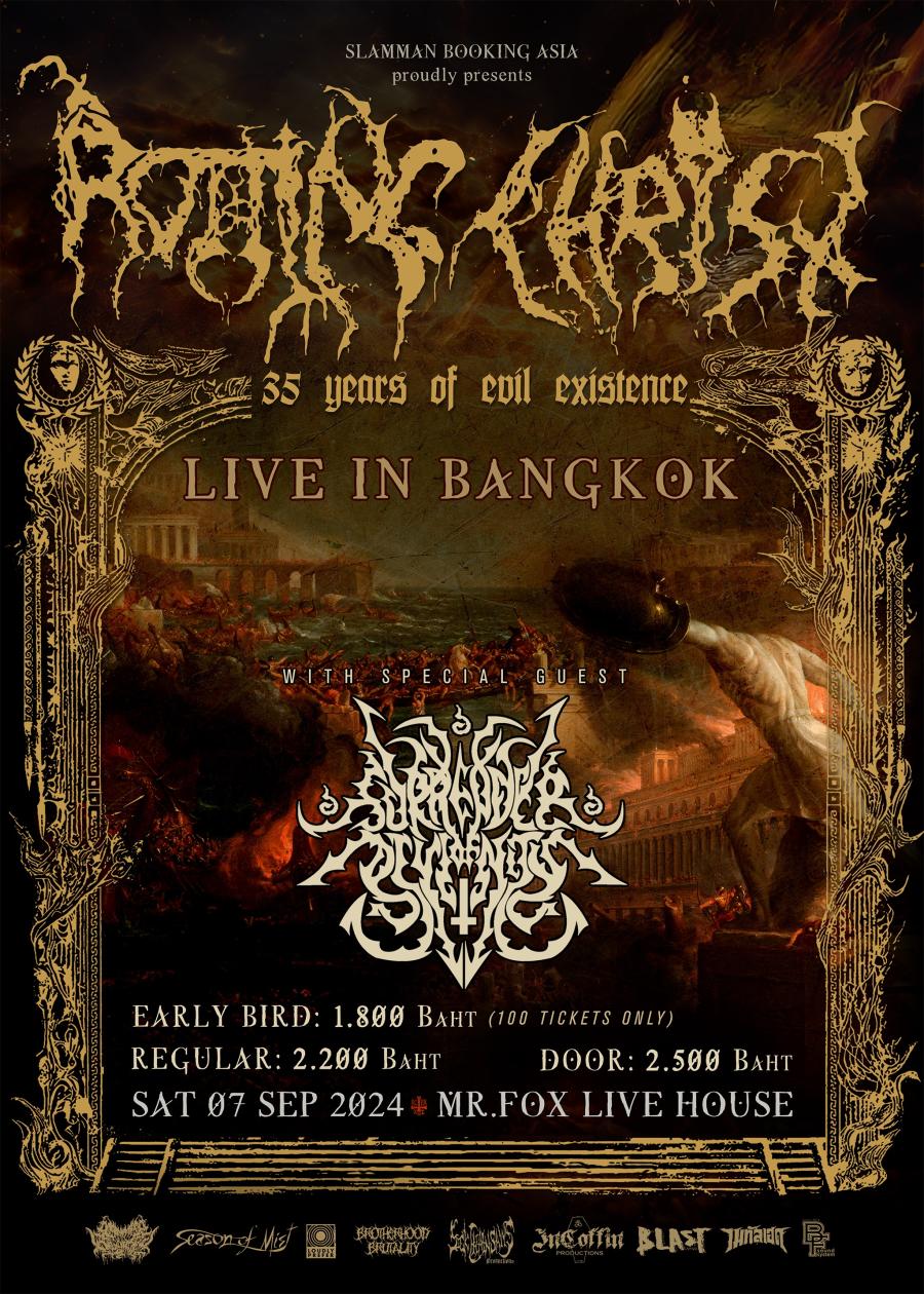 Rotting Christ 35 years of coil existence - Line up
