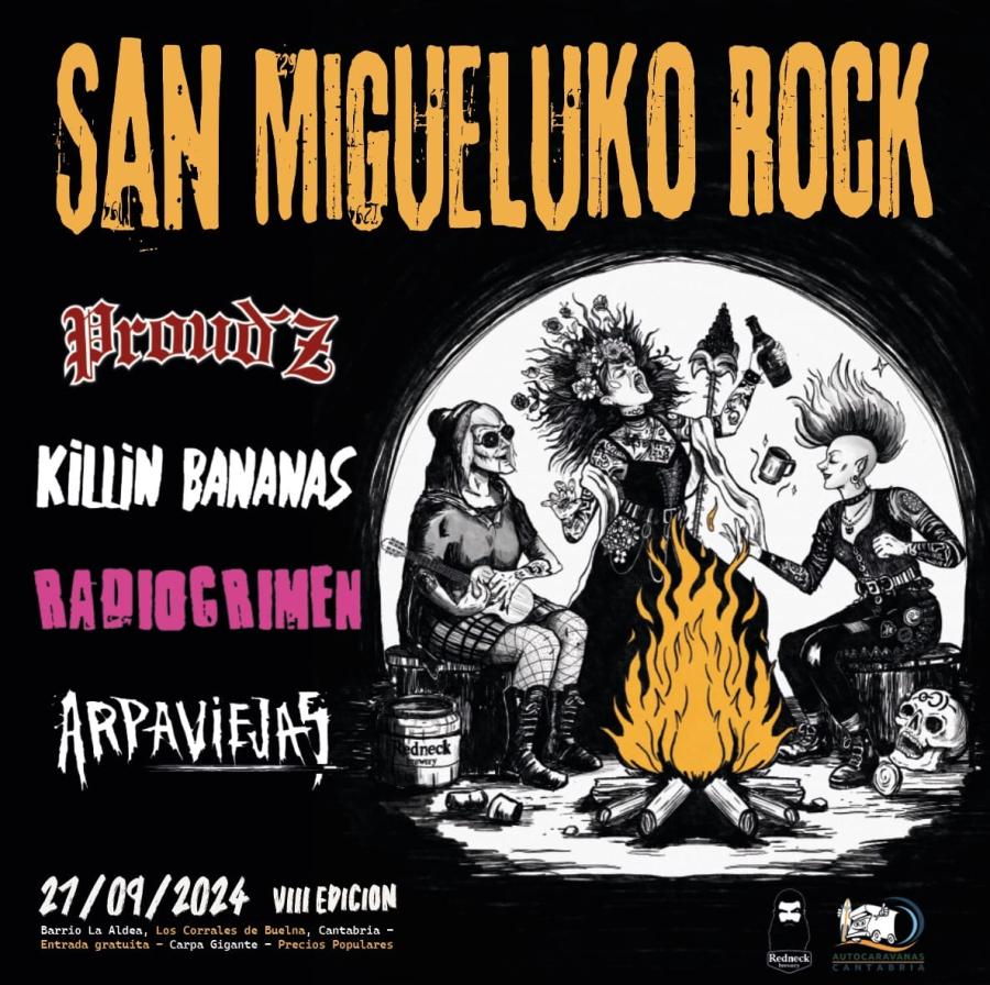 San Migueluko Rock 2024 - 27/09/2024 - Los Corrales de Buelna - Carpa Gigante - Espagne