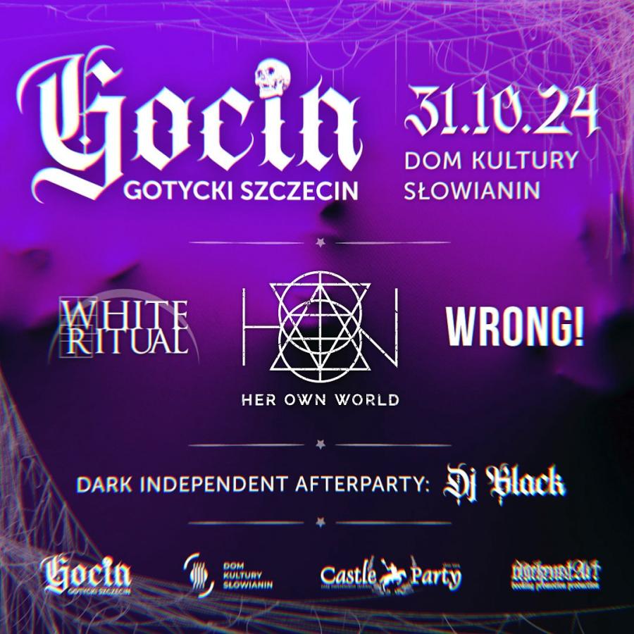 Her Own World + White Ritual + Wrong! - Line up