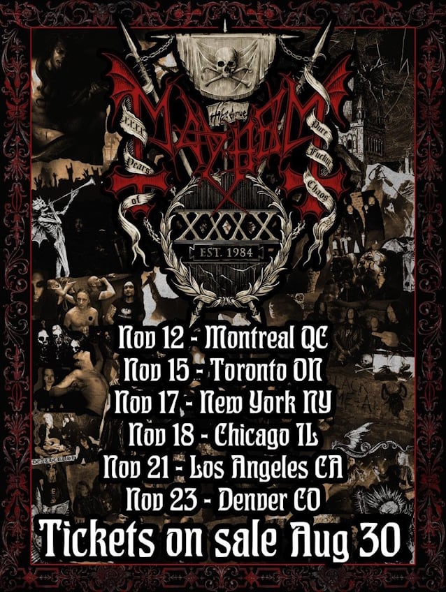 Mayhem - 40th-Anniversary North American Tour - Discussion