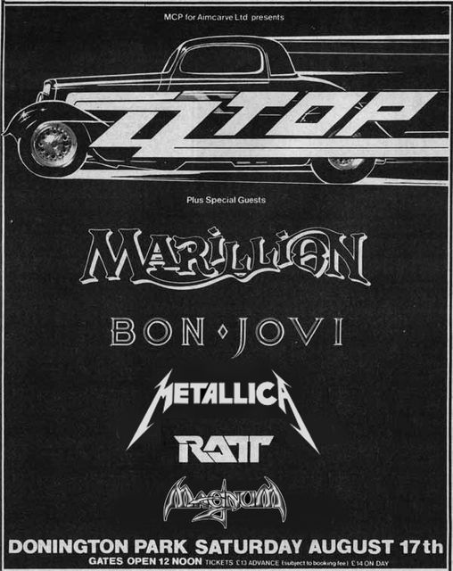 Monsters of Rock 1985 - History