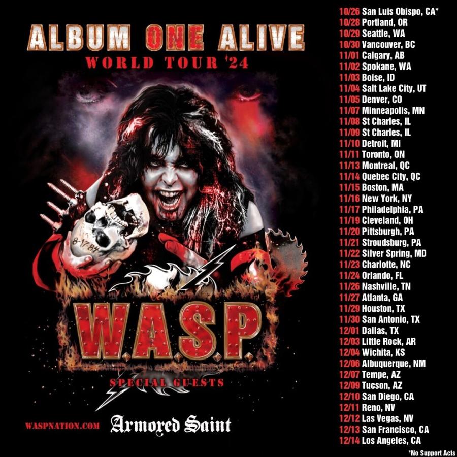 Concert W.A.S.P. - 05/11/2024 - Denver - Paramount Theatre - Etats-Unis
