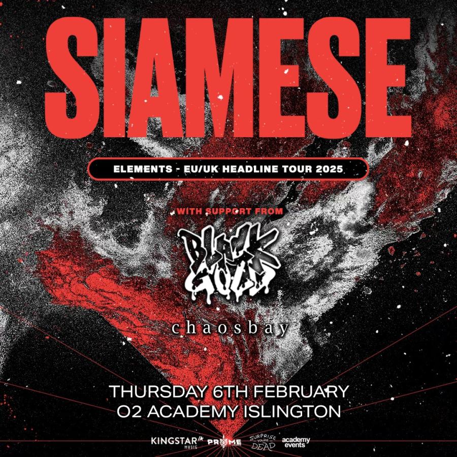 Siamese - Elements EU/UK Tour 2025 - 06/02/2025 - London - O2 Academy Islington - United Kingdom