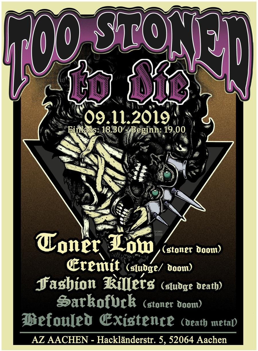 Too Stoned to Die II - Groupes