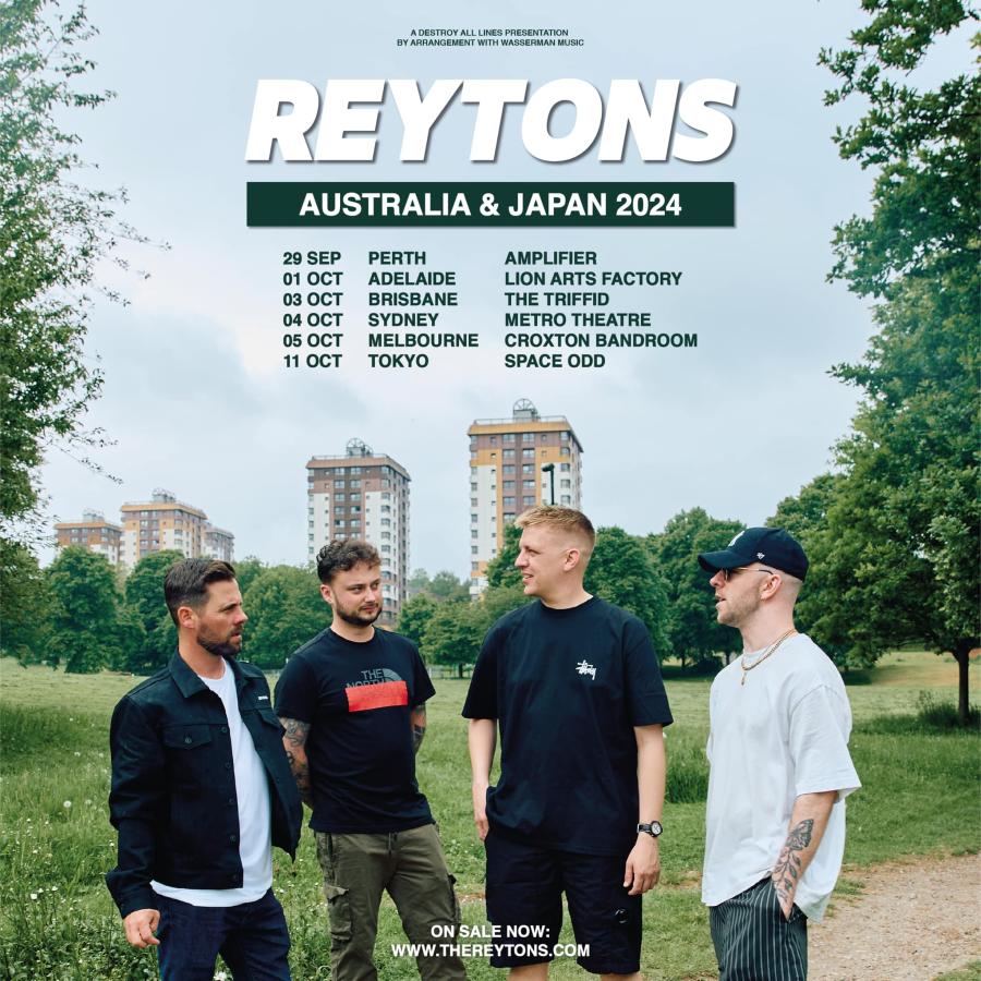 Event The Reytons - 01/10/2024 - Adelaide - Lion Arts Factory - Australia