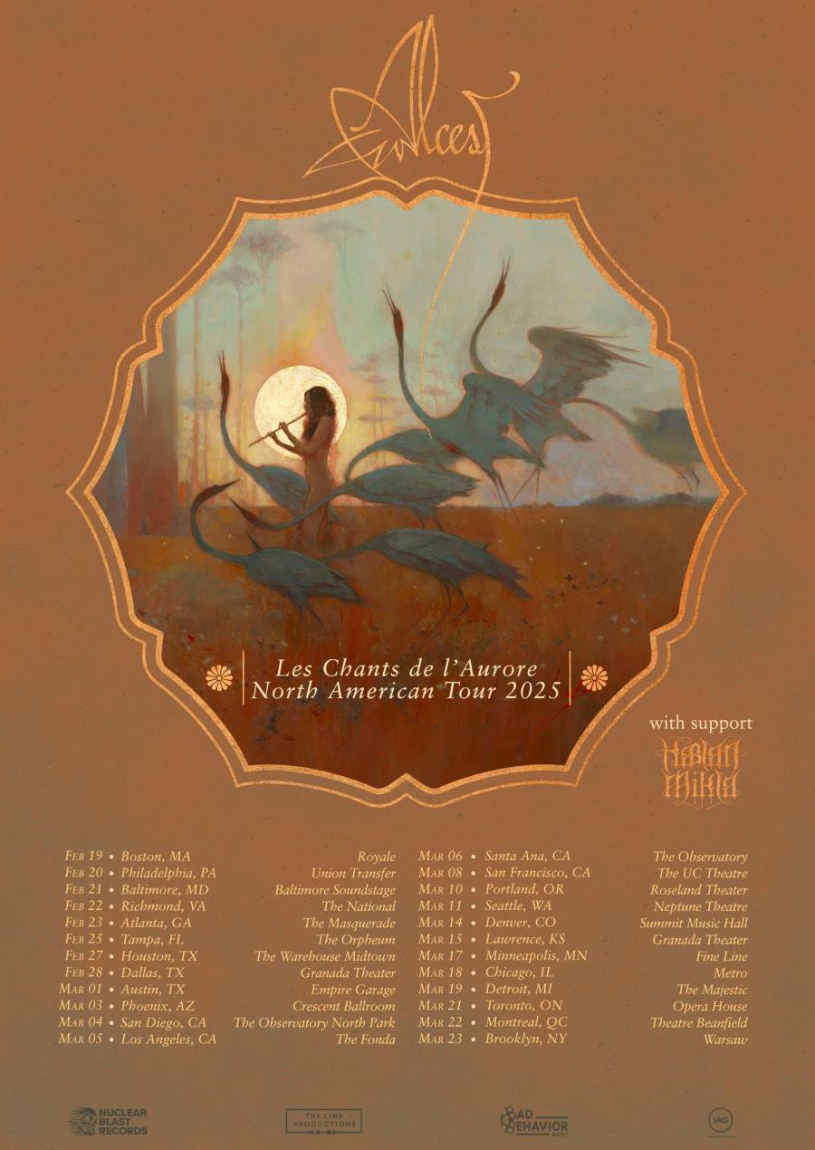 Alcest - North American Tour 2025 - Line up