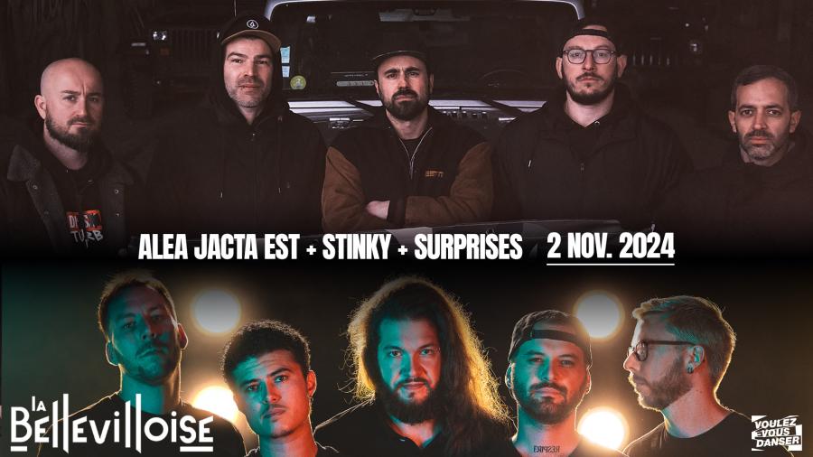 Alea Jacta Est + Stinky - 02/11/2024 - Paris - La Bellevilloise - France
