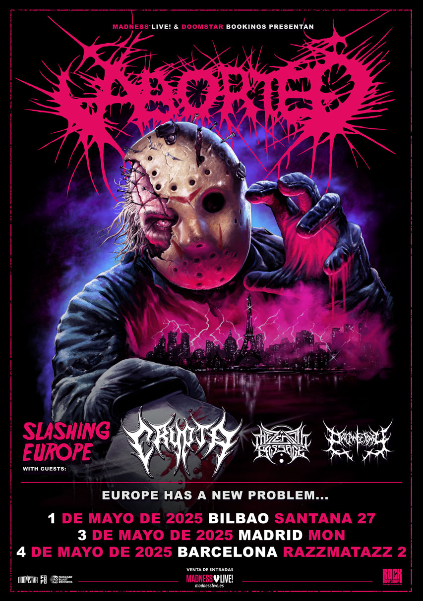 Aborted - Slashing Europe Tour 2025 - 03/05/2025 - Madrid - MON - España
