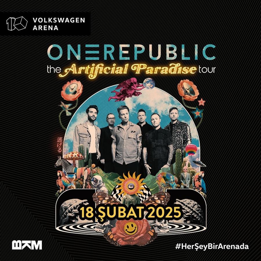 Onerepublic - The Artificial Paradise Tour 2025 - Line up