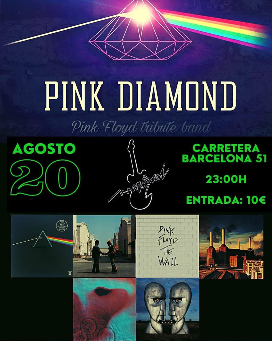 Pink Diamond - A Tribute To Pink Floyd - Line up