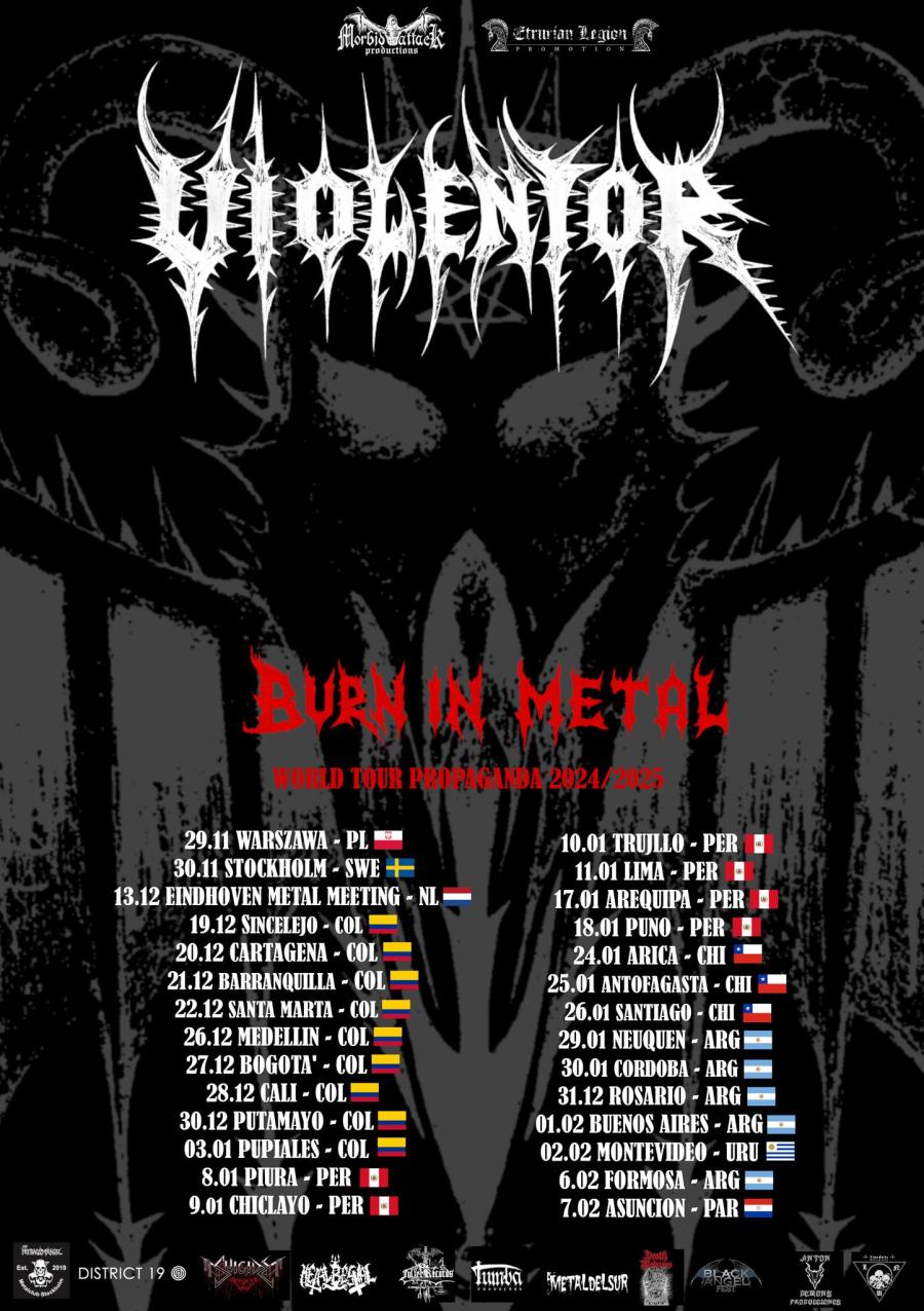 Concert Violentor - Groupes