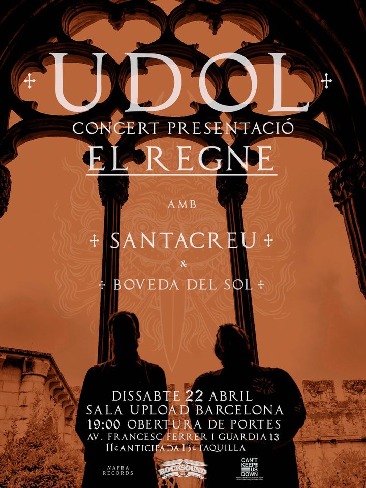 UDOL + Santacreu + Boveda del Sol - Line up