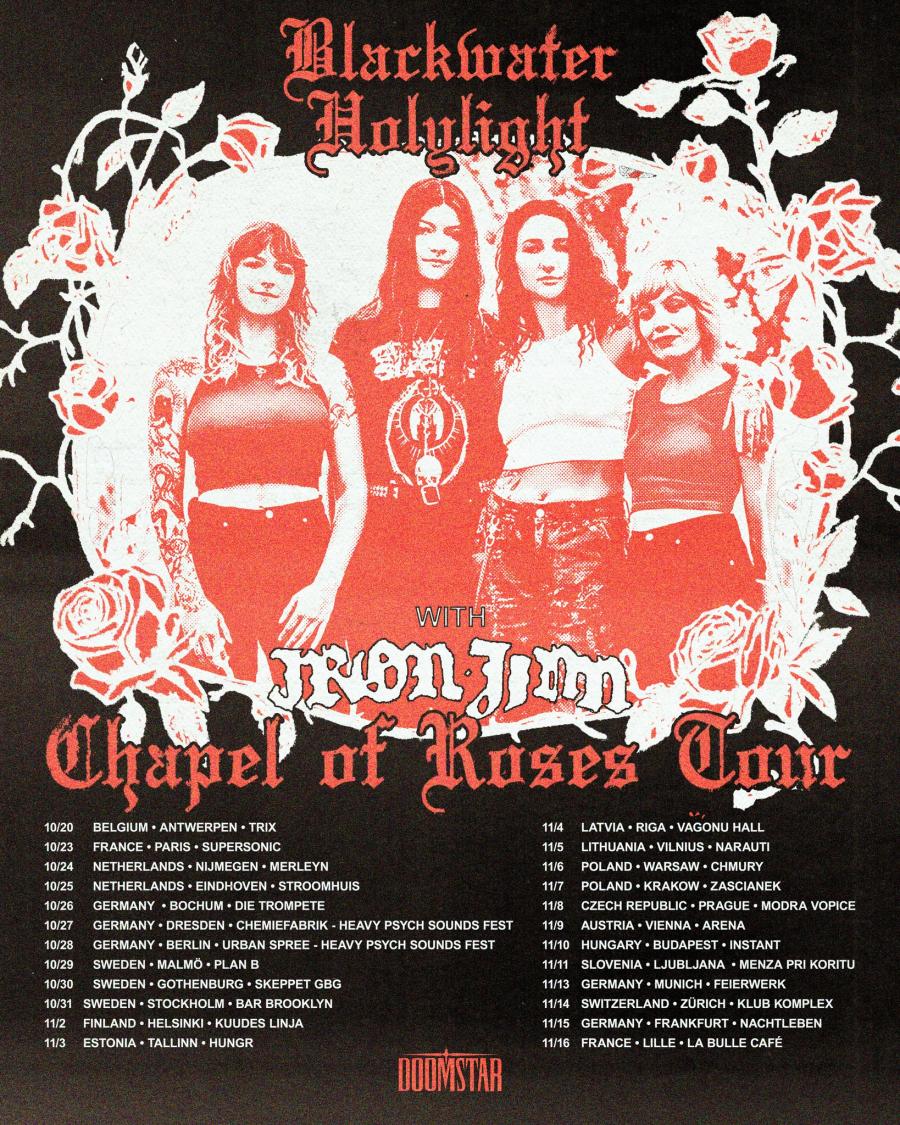 Blackwater Holylight - European tour 2023 - Line up