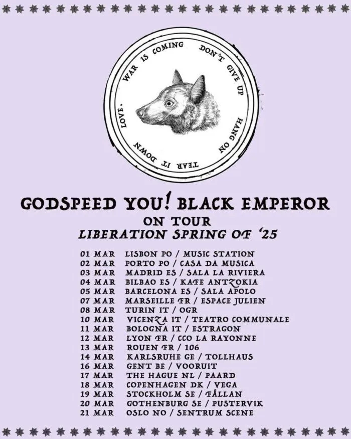 Event Godspeed You! Black Emperor - Line up
