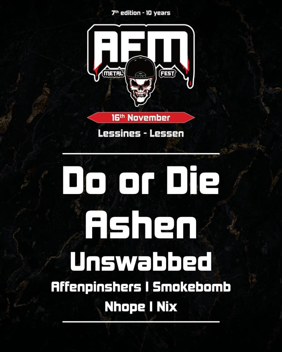 AFM Metal Fest 7 - 16/11/2024 - Lessines - René Magritte - Belgium