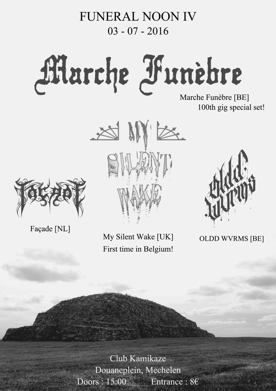 Funeral Noon IV - Line up