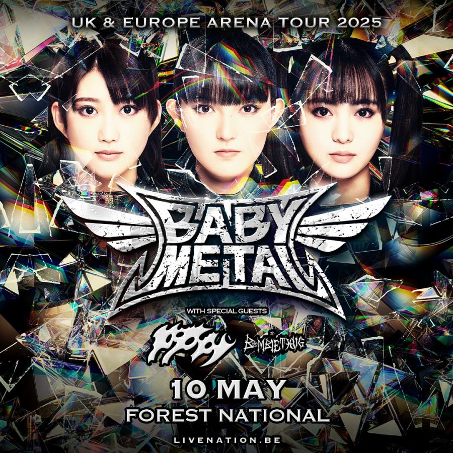 Concert Babymetal - Line up