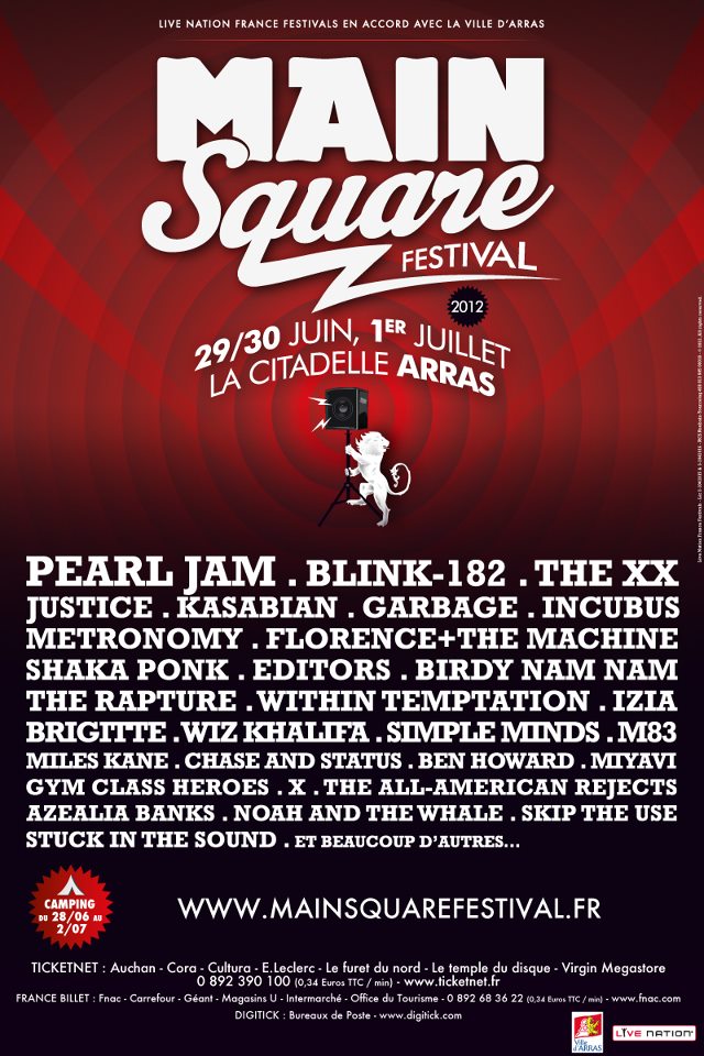 Main Square Festival 2012 - Line up