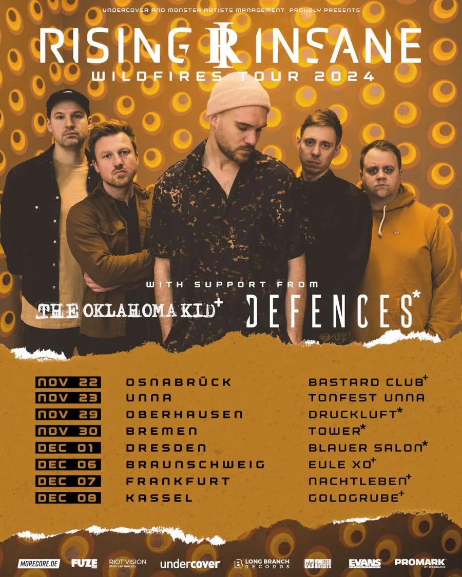 Concert Rising Insane - 07/12/2024 - Frankfurt - Nachtleben - Allemagne