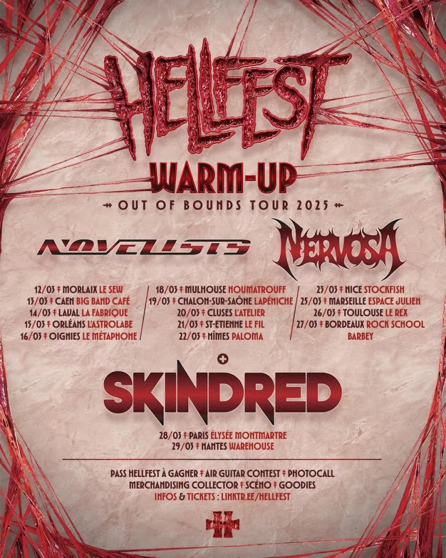 Hellfest Warm-up Tour 2025 - 19/03/2025 - Chalon-sur-Saône - LaPéniche ...