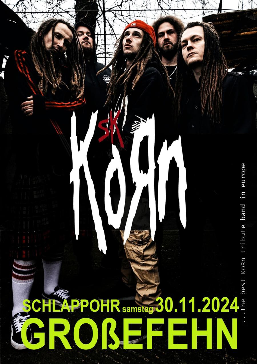 Event KoRn SK - Line up