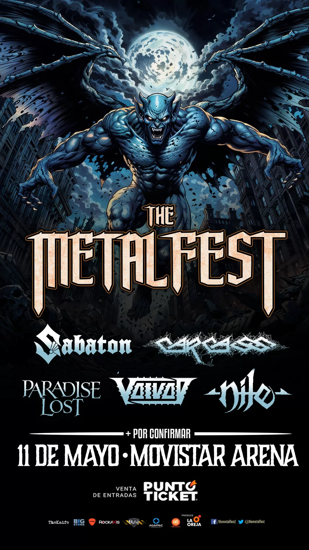 The Metal fest 2025 - 11/05/2025 - Santiago - Movistar Arena - Chili