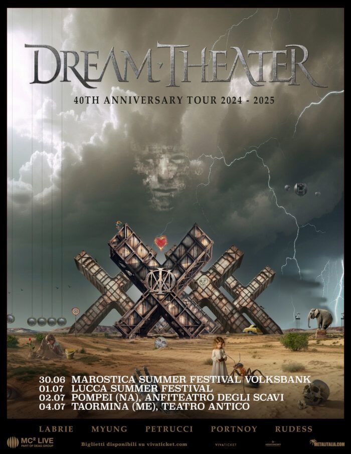 Concert Dream Theater - 02/07/2025 - Pompei - Anfiteatro di Pompei - Italie