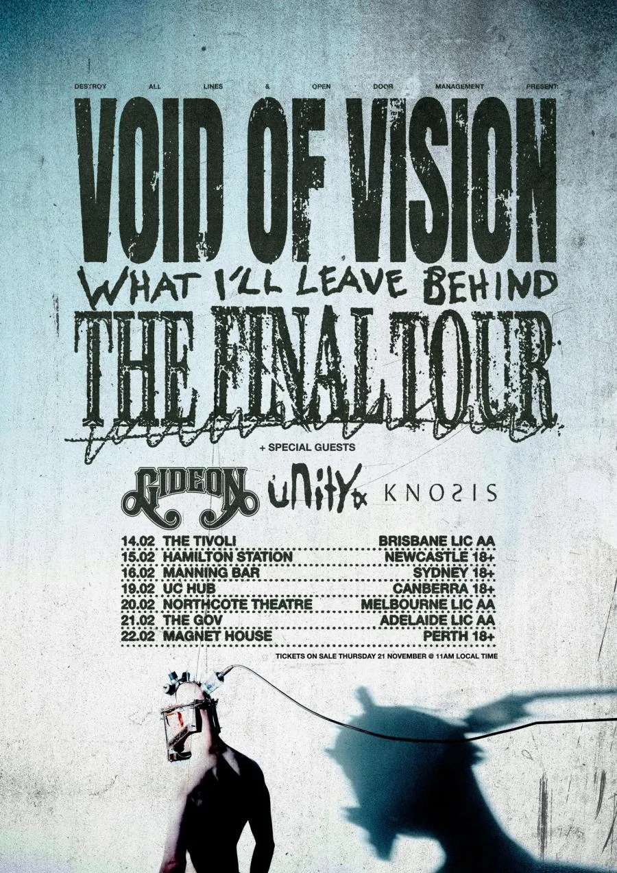Concert Void Of Vision - 22/02/2025 - Perth - Magnet House - Australie