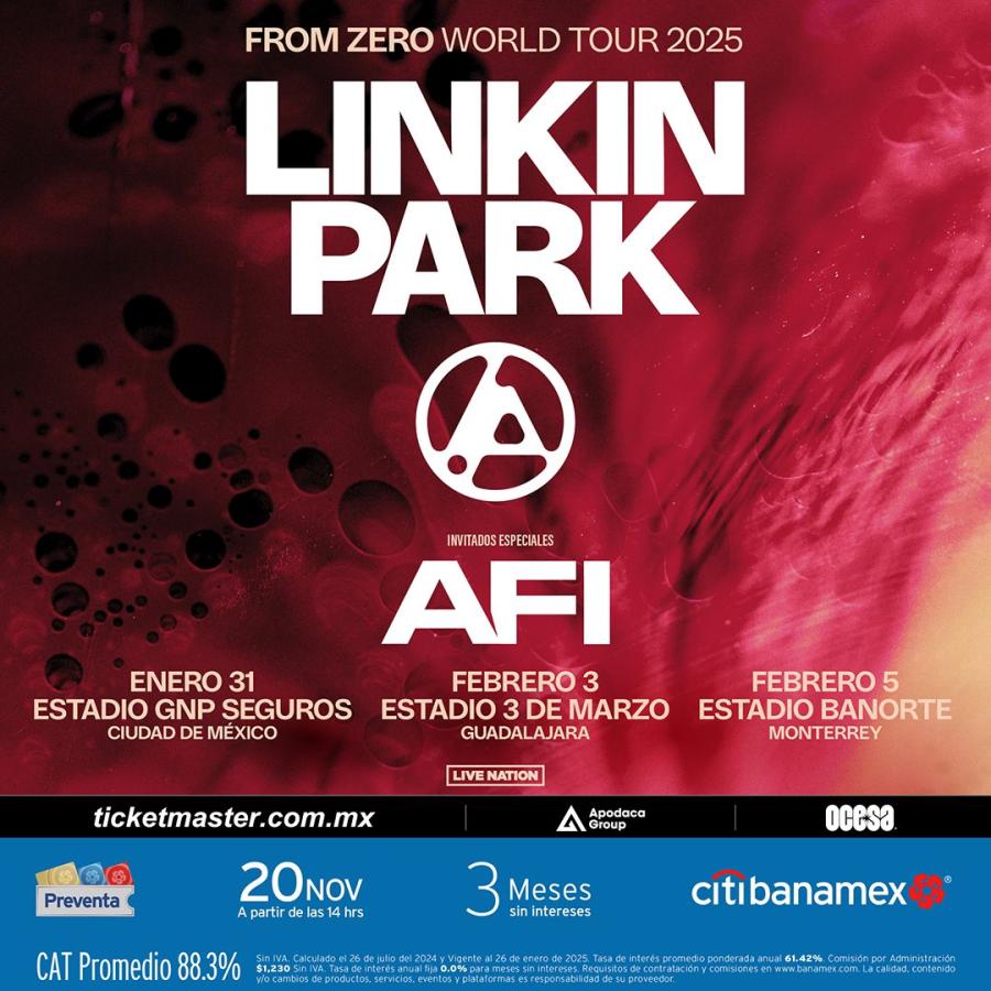 Event Linkin Park - Line up