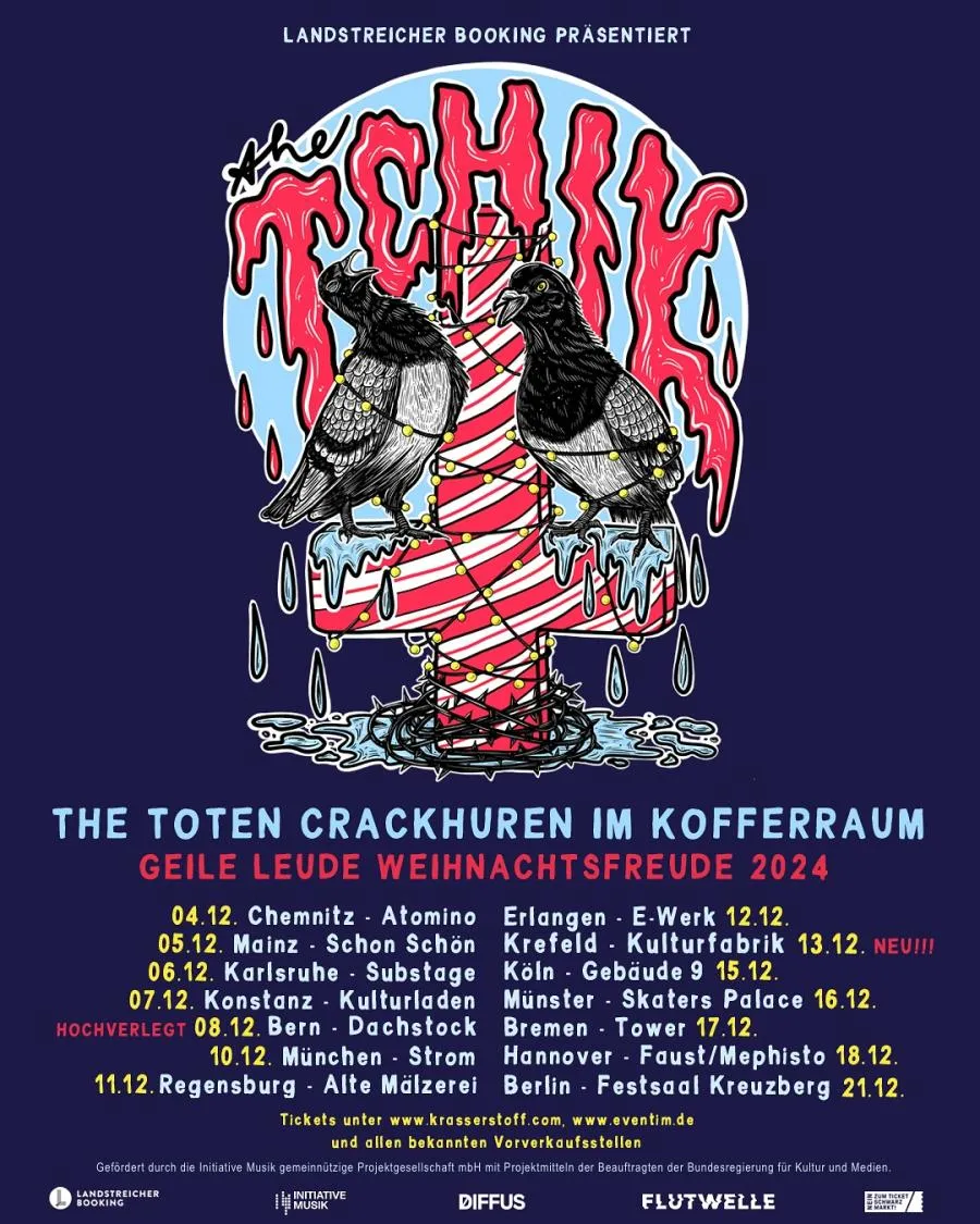 Concert The Toten Crackhuren Im Kofferraum - 18/12/2024 - Hannover ...