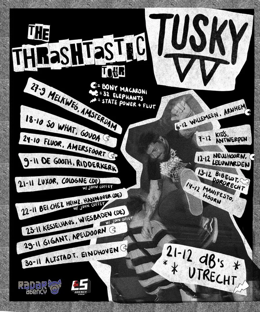 Tusky + Bony Macaroni - 29/11/2024 - Apeldoorn - Gigant - Pays-Bas
