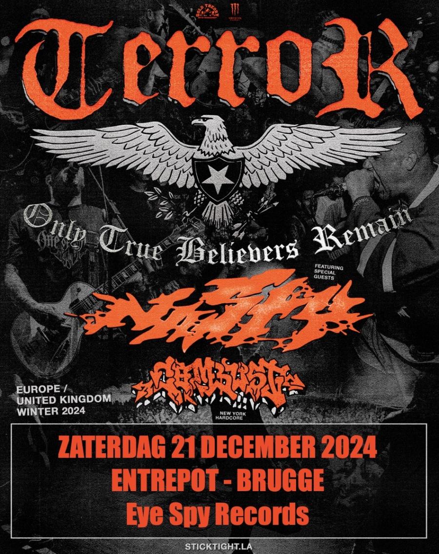 Terror + Nasty + Combust - 21/12/2024 - Brugge - Het Entrepot - Belgium