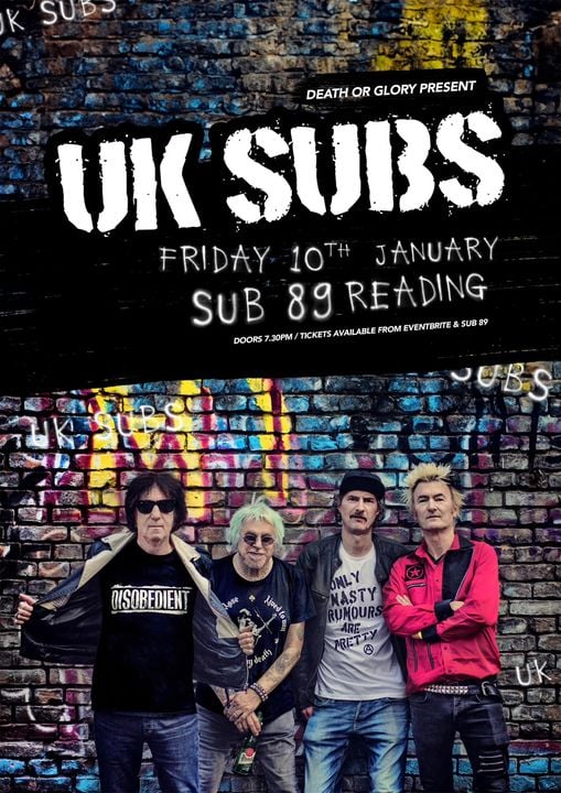 Event UK Subs - Line up