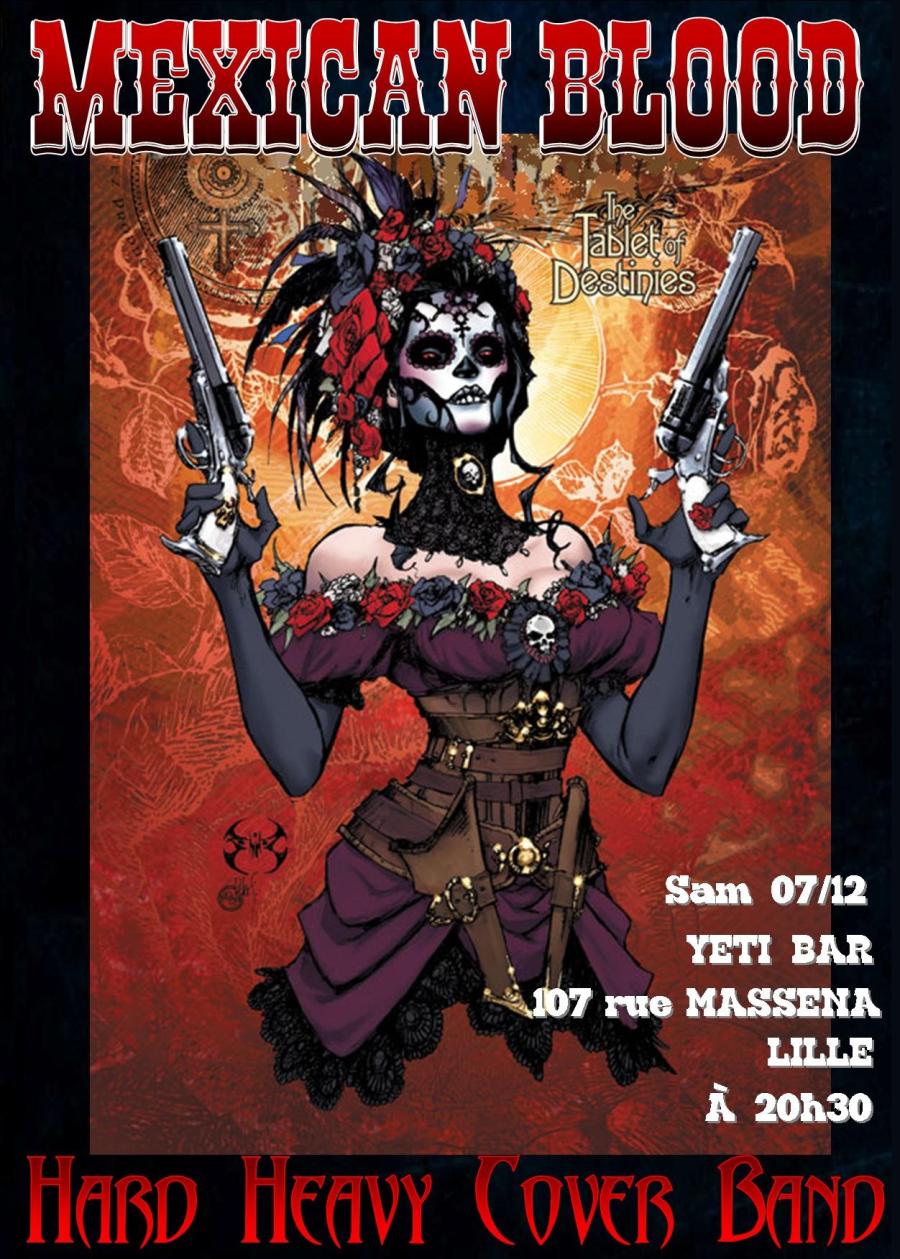 Concierto Mexican Blood - Cartel