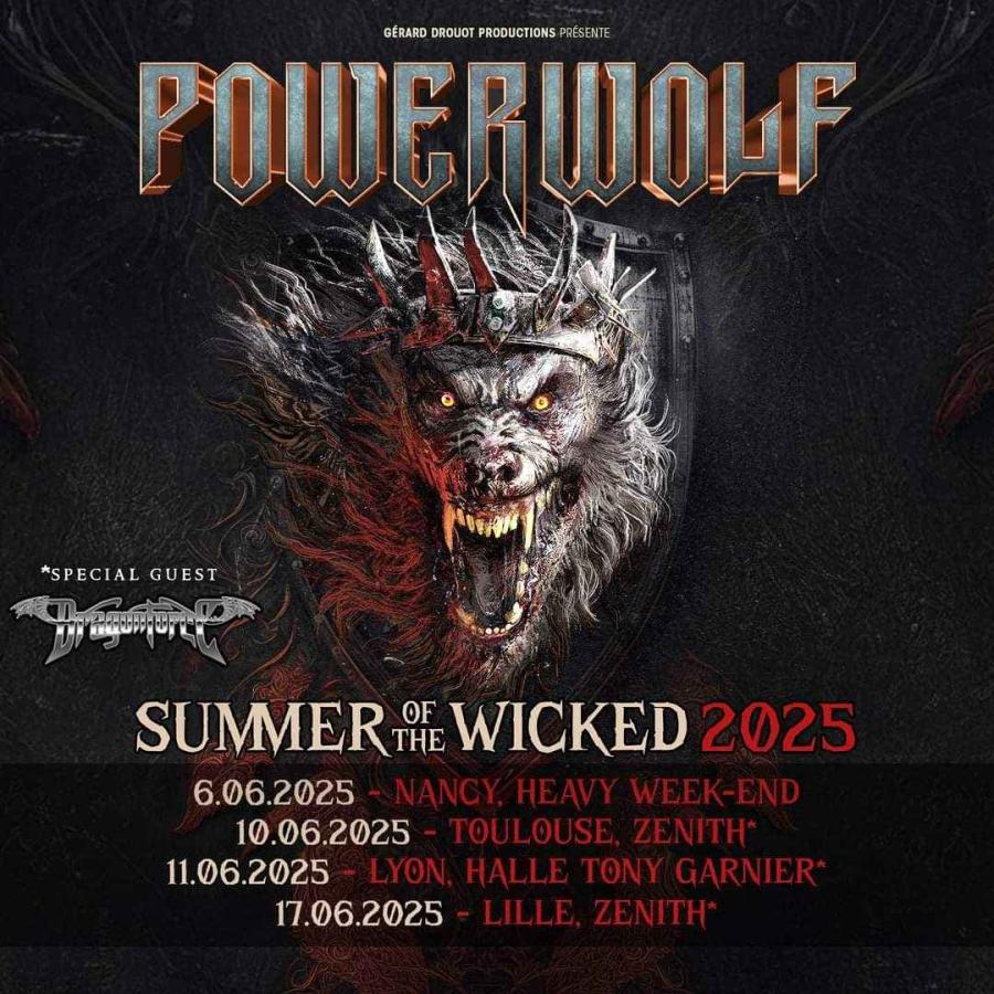 Powerwolf - Summer of the Wicked 2025 - 11/06/2025 - Lyon - Halle Tony ...