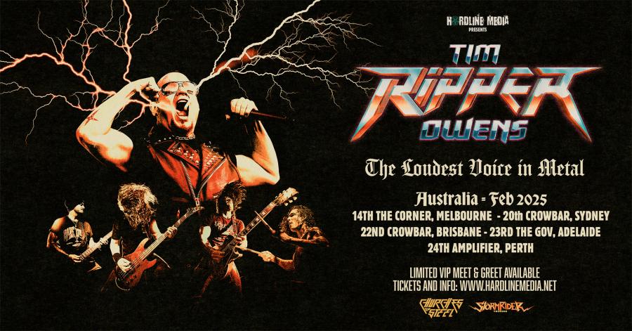 Tim Ripper Owens - Tour 2015 - 20/02/2025 - Sydney - Crowbar - Australia