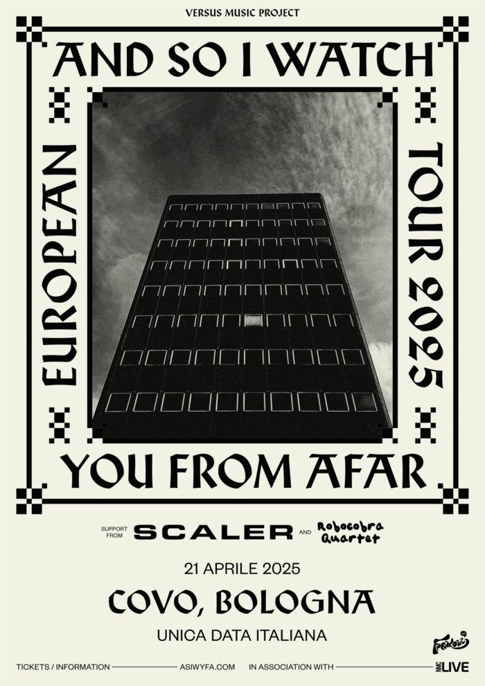 Event And So I Watch You From Afar - Line up