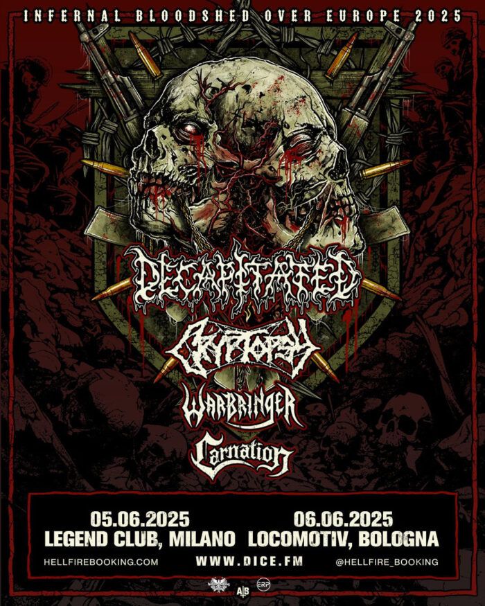 Decapitated - Infernal Bloodshed over Europe 2025 - 06/06/2025 ...